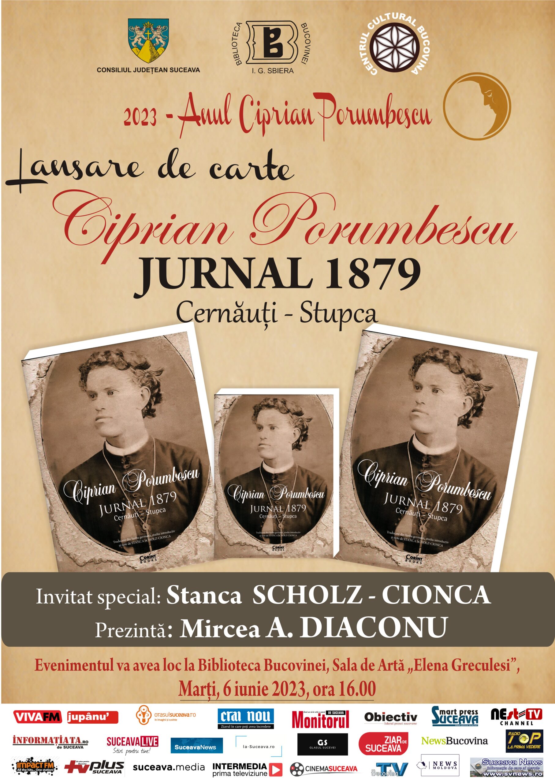 SUCEAVA: Lansare de carte - Cult-ura